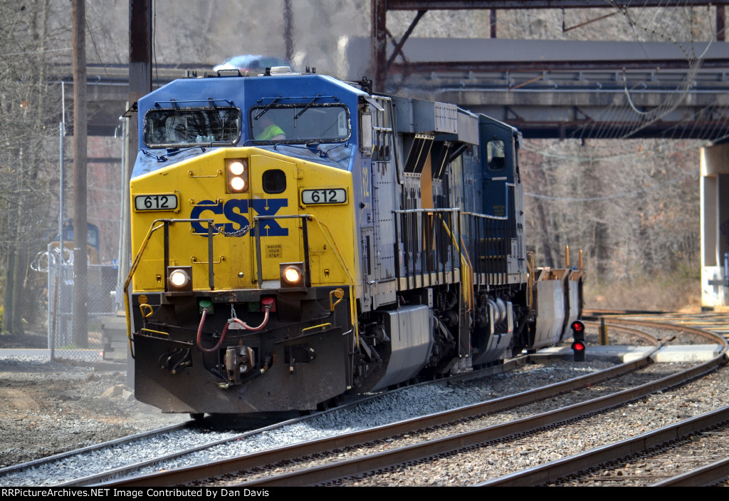 CSX AC60CW 612 leads L128-09